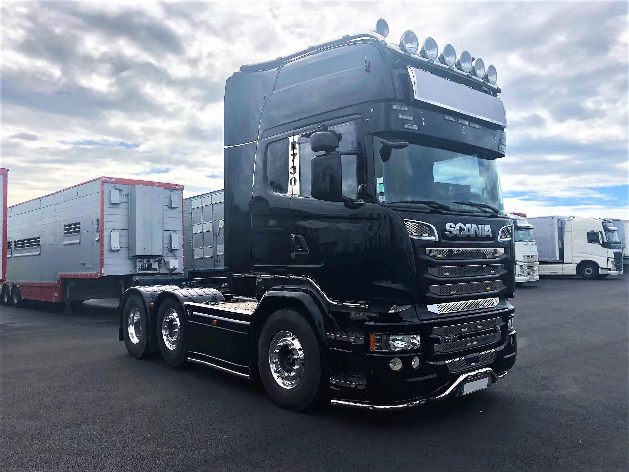 SCANIA - R730 - 6X2 - TOPLINE - V8 - 2016 - FRANCK CASSÉ