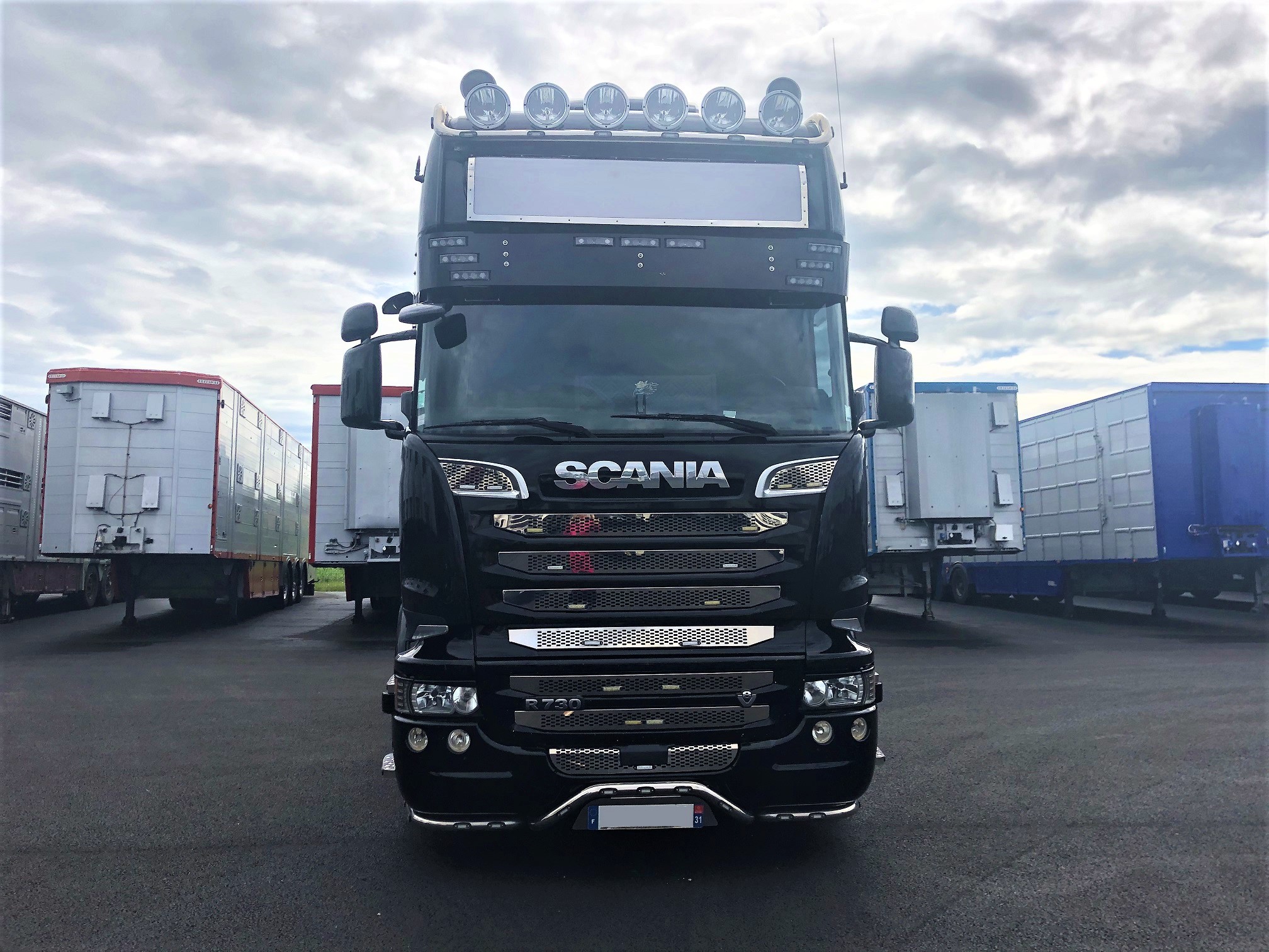 SCANIA - R730 - 6X2 - TOPLINE - V8 - 2016 - FRANCK CASSÉ