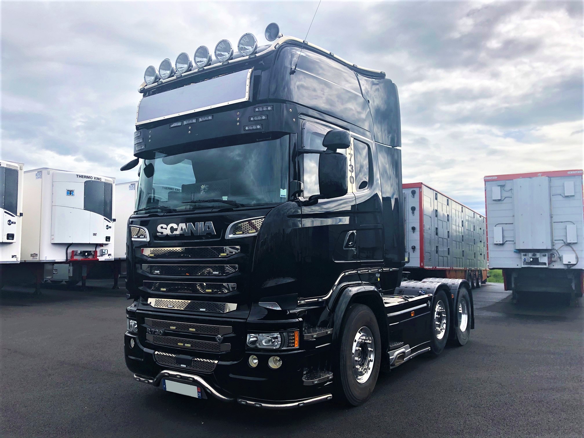 SCANIA - R730 - 6X2 - TOPLINE - V8 - 2016 - FRANCK CASSÉ