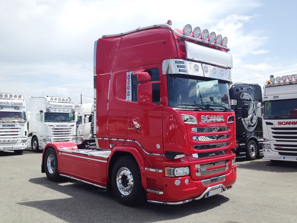 SCANIA - R580 - TOPLINE - V8 - 2017 - FRANCK CASSÉ