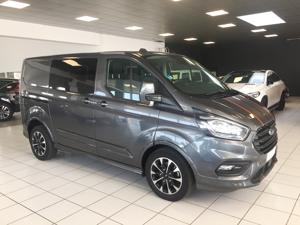 FORD TRANSIT CUSTOM 320 L1H1 2.0 ECOBLUE 185CH SPORT BVA6 - Cabine ...