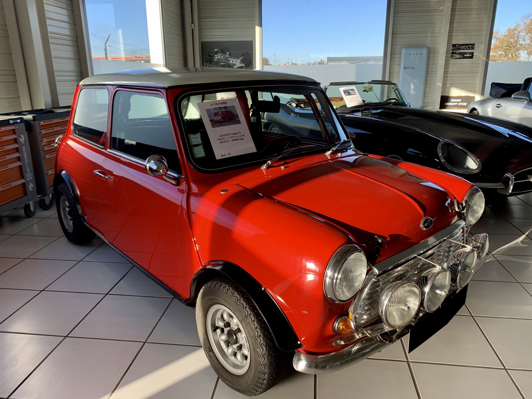 AUSTIN COOPER S MK2 GROUPE 6 - 1970 - FRANCK CASSÉ
